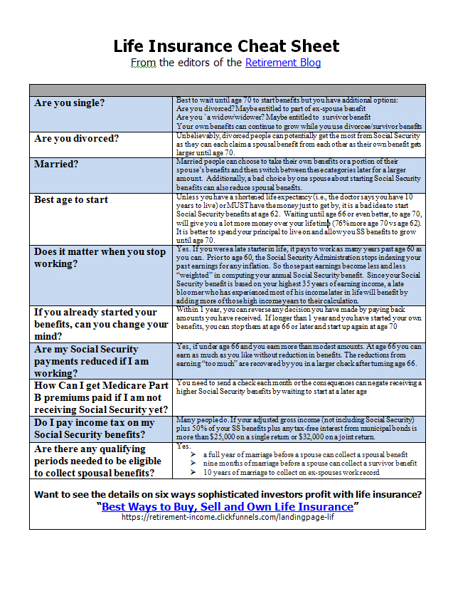 lif - Retirement Guide